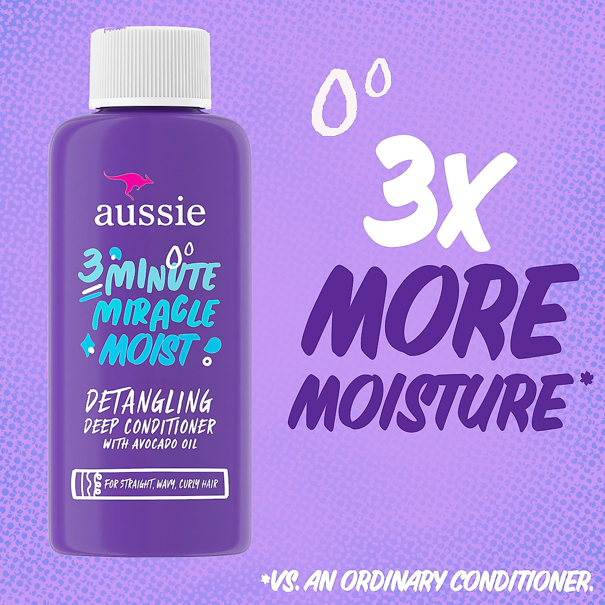 Aussie 3 Minute Miracle Moist Deep Conditioning Treatment, 1.7 fl oz