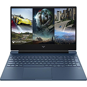 HP Victus 15.6" Full HD 144Hz Gaming Laptop, Intel Core i5-13420H, 16GB Memory, NVIDIA GeForce RTX 3050, 512GB SSD, Bluetooth, Wi-Fi, Backlit Keyboard, Windows 11, Performance Blue
