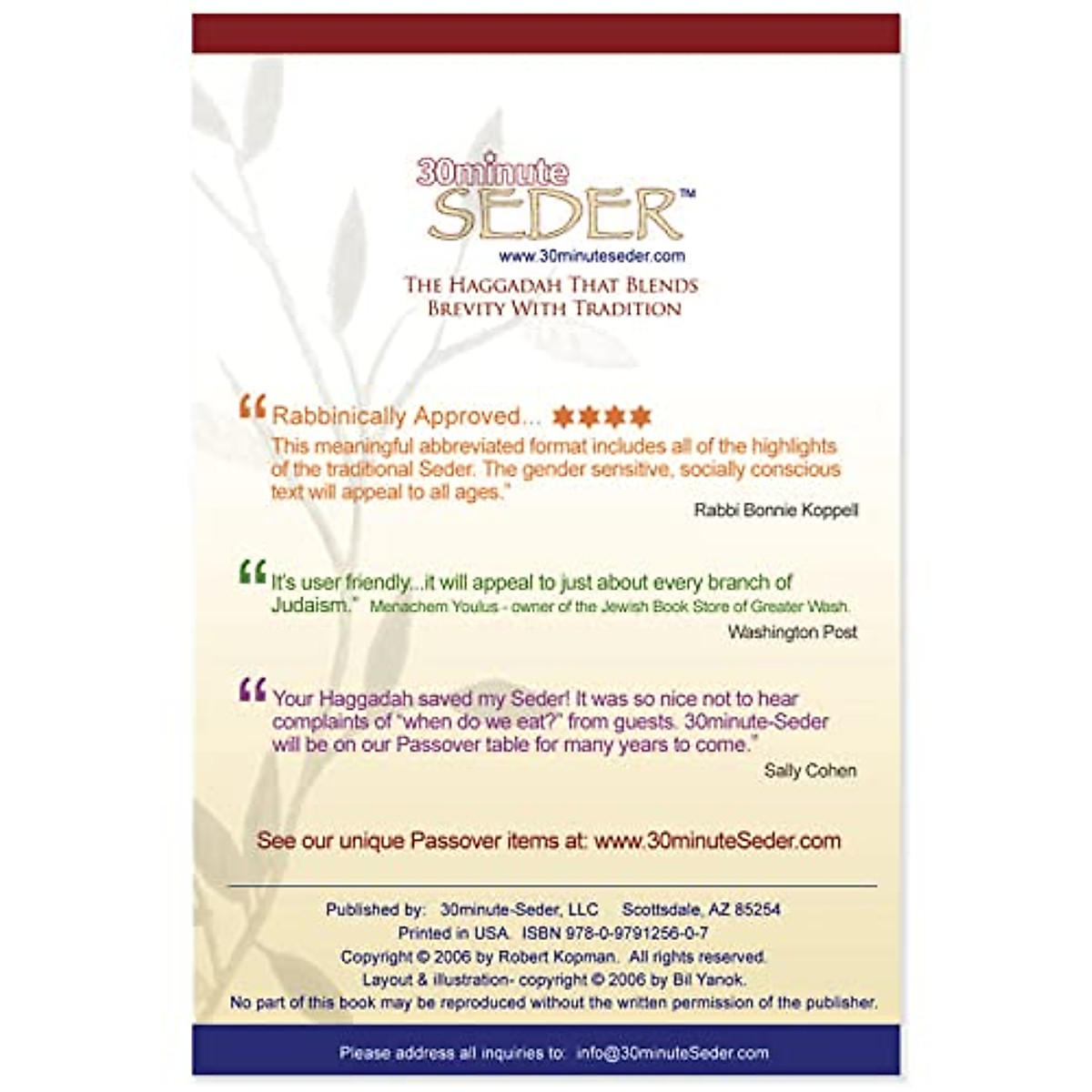 30 Minute Seder: The Haggadah That Blends Brevity With Tradition