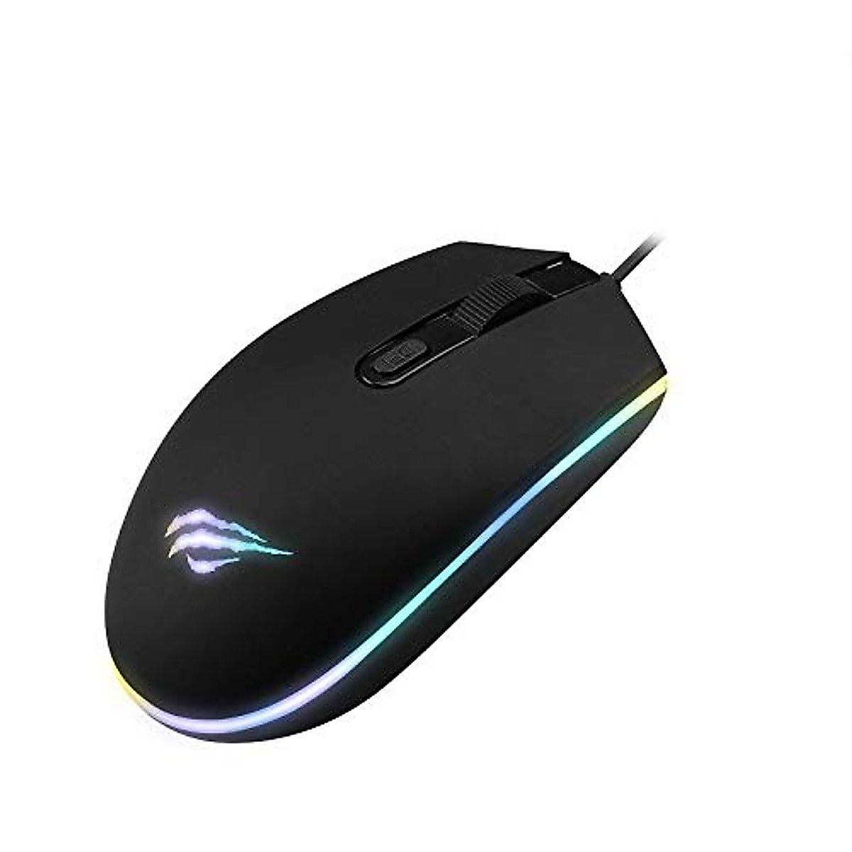 MS1003 Gaming Mouse with Retro RGB and USB Lighting, Up to 1200 DPI