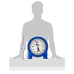 ACCUSPLIT AX850 Lane Timer/Pace Clock, Blue, 15-Inch