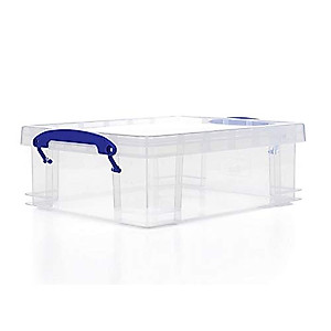 Really Useful Boxes 0.2 Litre Rectangle Really Useful Box Clear