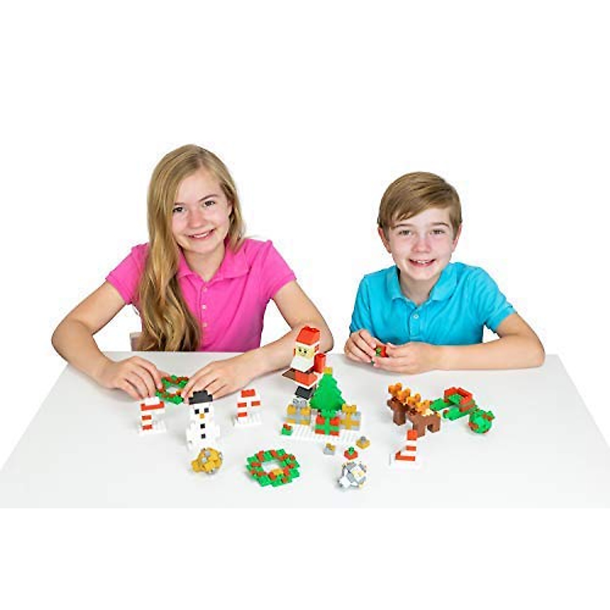 Strictly Briks Compatible with LEGO Duplo Classic Bricks Advent Calendar for Kids and Toddlers, Countdown to Christmas Building Block Toy, North Pole Theme, 376 Pieces