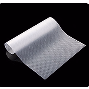 MJKSSH 4PCS Refrigerator Mats Shelf Liners Drawer Table Mats Cabinet for Cupboard Kitchen Cabinets Bathroom Shelves Shoe Rack,White