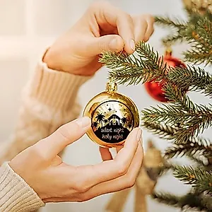 45 Pcs Christmas Words UV Decals for Christmas Ball Decor Inspired Holiday Letter Greeting Sticker Waterproof Ornament Sticker for Crafts Xmas Ball Bottle Decal Xmas Decoration(Classic)