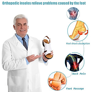 Women's Comfy Orthotic Sandals, 2023 New Summer Retro Wedge Heel Orthopedic Sandals Fish Mouth Casual Wedge Women's Sandals with Heel (White,5)