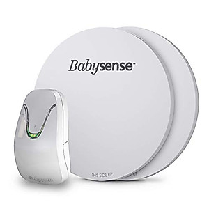 Babysense Video & Baby Movement Monitor - Bundle Pack - Babysense Video Baby Monitor V24R Camera and Audio & Babysense 7 Under-The-Mattress Baby Movement Monitor - 2 in 1