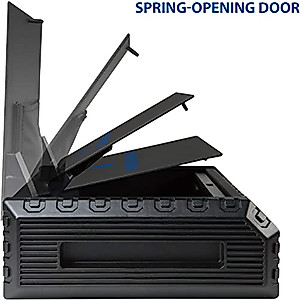 Viking Security Safe VS-37PZ Two Gun Safe with FBI Certified Fingerprint Safe Biometric Safe Sensor & Keypad 2 Handgun Capacity Pistol Safe