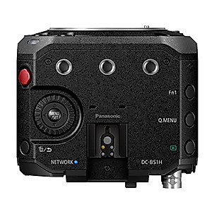 Panasonic Lumix BS1H Full-Frame Box-Style Live & Cinema Camera with Panasonic LUMIX S 50mm f/1.8 L-Mount Lens Bundle (2 Items)