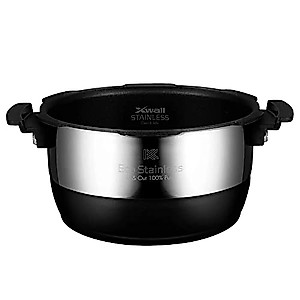 CUCKOO CRP-CHSS1009FN Induction Heating Pressure Rice Cooker, 10 cups, Metallic