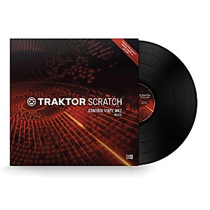Native Instruments Traktor Scratch Control Vinyl MK2 - Black, Single Vinyl