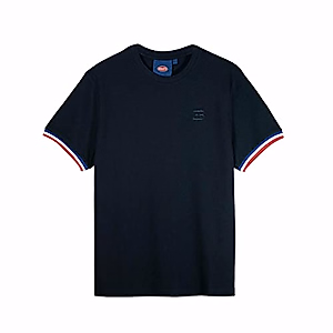 Bugatti Men's Heritage Piquet T-Shirt Navy