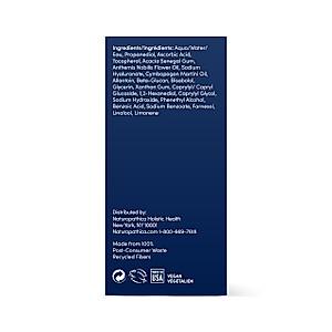 Naturopathica Vitamin C15 Wrinkle Remedy Serum for Face, Moisturizing and Brightening Serum with Hyaluronic Acid, Anti-Aging Face Serum for Men and Women, 1.18 fl oz