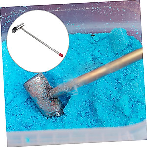 TIDTALEO marshmallow scoop cotton candy sugar scoop cotton candy floss spare parts little sugar scoop cotton candy utility scooper floss sugar salt scoop Metal Stainless steel Consumables