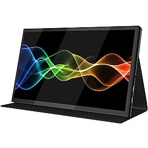 Touch Screen 10.1" - Portable Monitor 1024x600 IPS Capacitive Display, Leather Holder