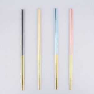 Ogishi Tadashi Shouten Cooking Chopsticks Long Bamboo Wood Saibashi 13 Inches Made in Japan (Beige)