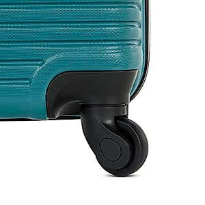 American Tourister Groove Hardside Luggage with Spinner Wheels, Teal, 3-Piece Set (Carry On, Medium, Large)