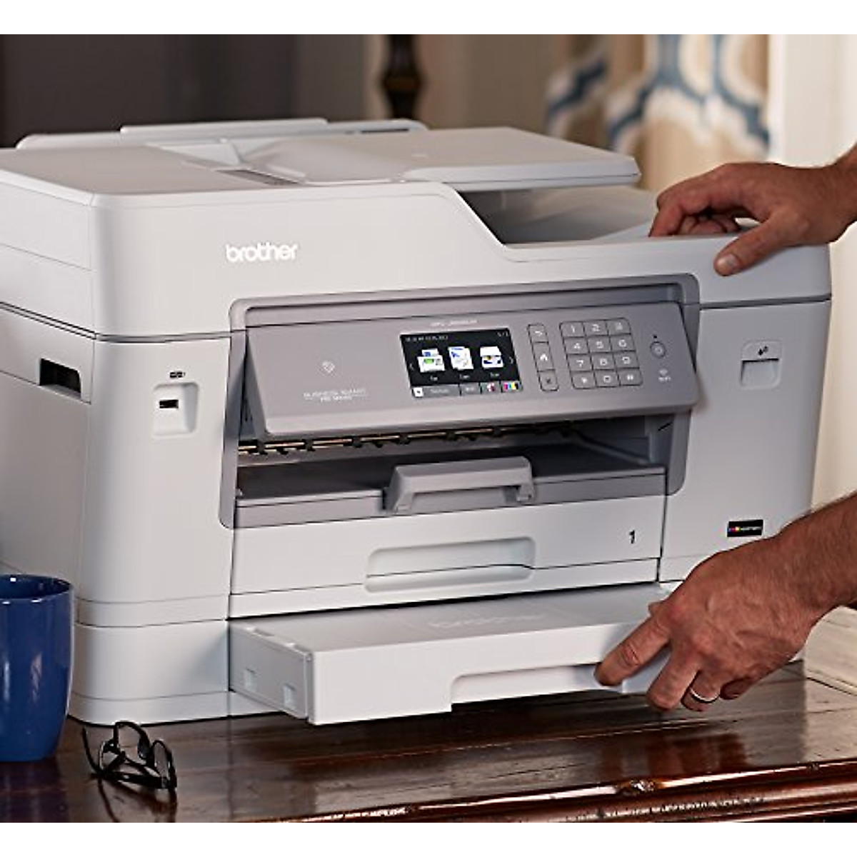 Brother MFC-J6935DW Inkjet All-in-One Color Printer, Wireless Connectivity, Automatic Duplex Printing, Amazon Dash Replenishment Ready