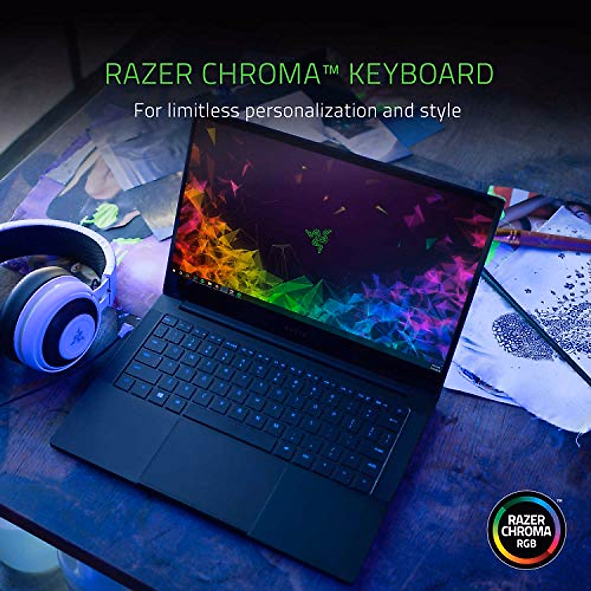 Razer Blade Stealth 13 Ultrabook Gaming Laptop: Intel Core i7-1065G7 4 Core, NVIDIA GeForce GTX 1650 Max-Q, 13.3" UHD 4K 60Hz, 16GB RAM, 512GB SSD, CNC Aluminum, Chroma RGB, Thunderbolt 3, Black
