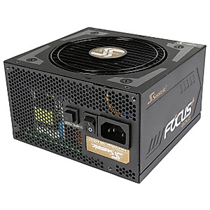 Seasonic FOCUS GX-650 - 650W - 80+ Gold - Full-Modular - ATX Form Factor - Low Noise - Premium Japanese Capacitor - 10 Year Warranty - Nvidia RTX 30/40 Super & AMD GPU Compatible (Ref. SSR-650FX)