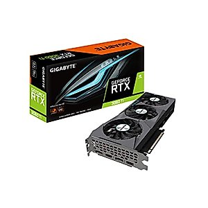 Gigabyte GeForce RTX 3060 Ti Eagle OC D6X 8G Graphics Card, 3X WINDFORCE Fans, 8GB 256-bit GDDR6X, GV-N306TXEAGLE OC-8GD Video Card