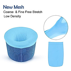 YZNlife Pool Skimmer Socks, 50 PCS Swimming Pool Socks for Filter, Skimmers Cleans Debris and Leaves for In-Ground and Above Ground Pools