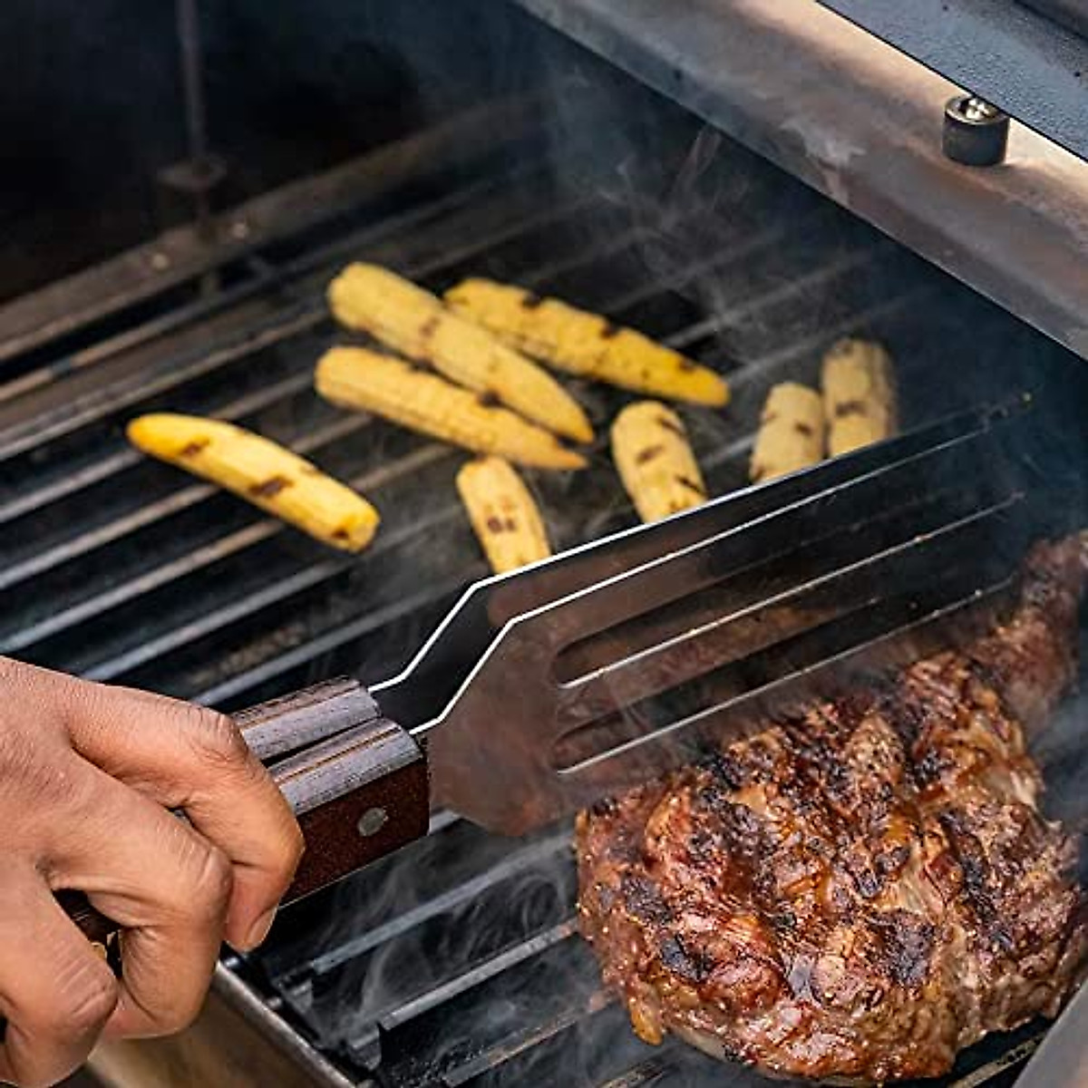 GrillGrate Sear Station for the Traeger Timberline 850 & 1300 - Traeger Grill Accessories - Pellet Grill Accessories - Grill Grates for Traeger