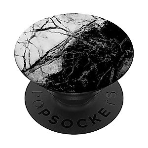 Black And White Contradiction Illustration Phone Popper PopSockets Swappable PopGrip