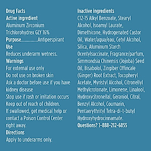 Harry's Deodorant & Antiperspirant - Odor & Sweat Control Antiperspirant for Men - Redwood (Pack of 6)