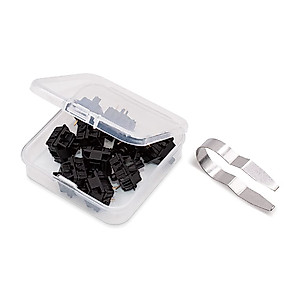 Granvela Cherry MX Black Keyswitch (10 Pack) - MX1AG1NN | Plate Mounted | Linear Switch |