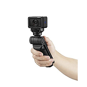 Sony Wireless Bluetooth Shooting Grip and Tripod for still and video, ideal for vlogging (GP-VPT2BT)