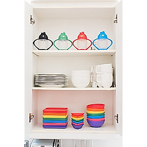 Lollaland Weighted Straw Sippy Cup for Baby:MADE IN USA - Transition Kids, Infant & Toddler Sippy Cup (6 months - 9 months) | Shark Tank Products | Lollacup (Chic Black) w/ Straw Replacement Pack