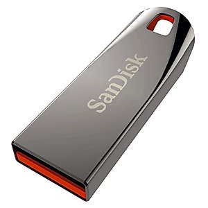 SanDisk 32GB Cruzer Force Flash Drive USB 2.0 - SDCZ71-032G-B35, Black
