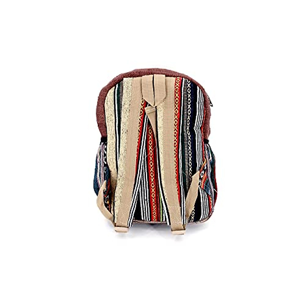 Unique design Hemp Backpack Small Backpack Hippie Backpack Festival Backpack Hiking Backpack 100% Hemp|100 VEGAN| FAIR TRADE | Handmade with Love.