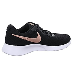 NIKE Women's Low-Top Sneaker, Black MTLC Red Bronze Barely V, 9