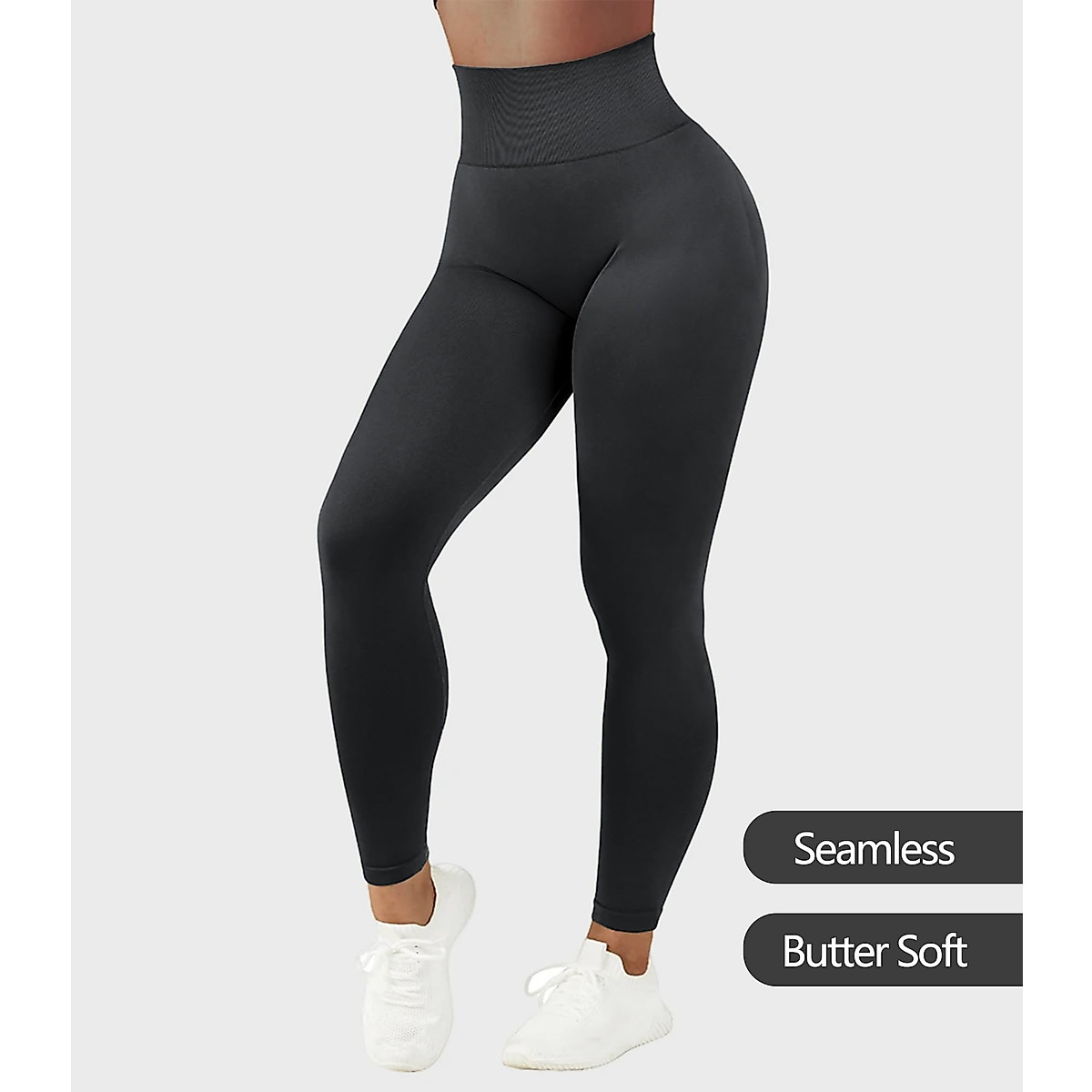 JGS1996 Hidden Scrunch Butt Lifting Leggings for Women Tummy Control High Waisted Workout Gym Seamless Impact Yoga Pants