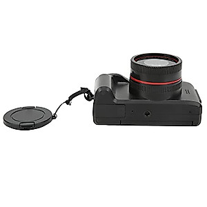 Zyyini Digital Camera, 16MP HD Vlogging Camera Compact Pocket Camera with 16X Digital Zoom,Flip Screen Selfie Camera,Loop Recording,Digital Baby Camera for Kids Teens Boys Girls Adults