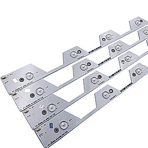 SXOPU 7 Lamps Compatible with TCL L40E5800A-UD LED Backlight 40HR330M07A1 4C-LB4007-HR2 TMT-40E5800-4X7-3030C-7S1P Light Bars