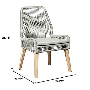 Coaster Home Furnishings Nakia Coaster Sundance Cushion Seat Dining Chairs (Set of 2) Grey