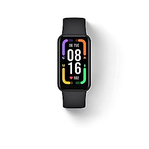 Xiaomi Redmi Smart Band Pro, 1.47" Full AMOLED Display, 110+ Fitness Modes, Up to 14 Days Battery Life, Heart Rate Tracking, 5 ATM Water Resistance, Sleep Quality Tracking, SPO₂ Monitoring, Black