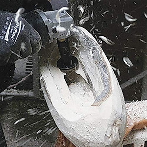 ARBORTECH Mini Turbo Kit | Ø 50 mm Tungsten Freehand Power Carving Attachment for Angle Grinder | MIN.FG.510.20