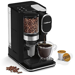 Cuisinart DGB-2 Grind and Brew Single-Serve Coffeemaker Bundle with 1 YR CPS Enhanced Protection Pack