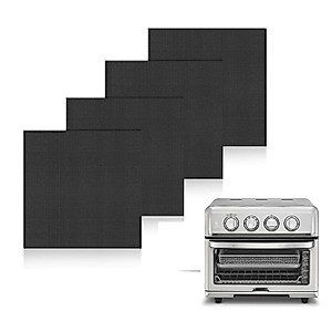 SIUDANGKA 4 Pack Air Fryer Liners for Cuisinart Air Fryer Cuisinart Convection Toaster Oven and Emeril Lagasse 26 QT Extra Large Air Fryer