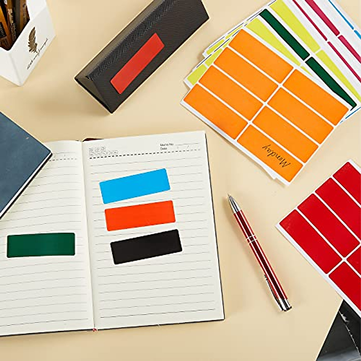 640 Color Coding Label Stickers for Organization