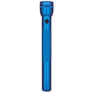 MagLite - S4D116 Maglite Heavy-Duty Incandescent 4-Cell D Flashlight, Blue