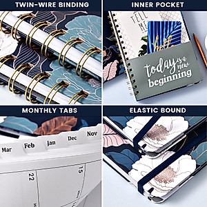 2024-2025 Planner - Academic Planner 2024-2025, Jul. 2024 - Jun. 2025, 6.4" x 8.5", 2024-2025 Planner Weekly and Monthly with Marked Tabs - Engraved