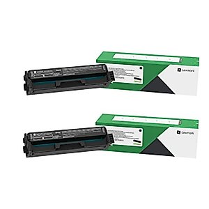 Lexmark 20N1HK0 Black High Yield Return Program Toner Cartridge 2-Pack for CS331, CX331