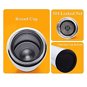 MTTM Kamado Nezuko Insulated Cup Sports Water Bottle Anime Stainless Steel Thermos Cup Birthday Holiday Gifts for Demon Slayer Fans (GM2022)