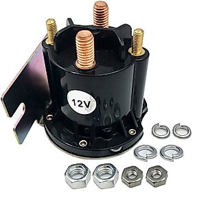ALLMOST Solenoid Relay JW1-H1950-00 Compatible with Yamaha G22 G29 Gas Golf Cart 12V 4 Terminal