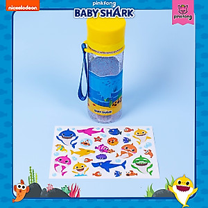 Horizon Group USA Baby Shark Decorate Your Own Water Bottle